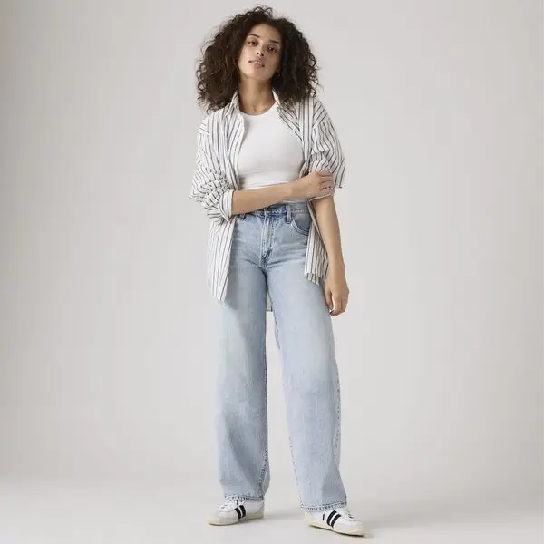 LEVI'S Baggy Dad Jeans - Fan Flare