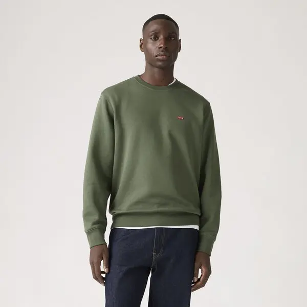 LEVI'S Crewneck Fleece Sweatshirt - Thyme