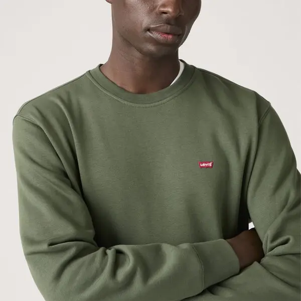 LEVI'S Crewneck Fleece Sweatshirt - Thyme