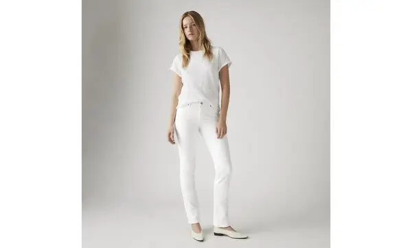 LEVI'S Classic Straight Fit Jeans - Simply White