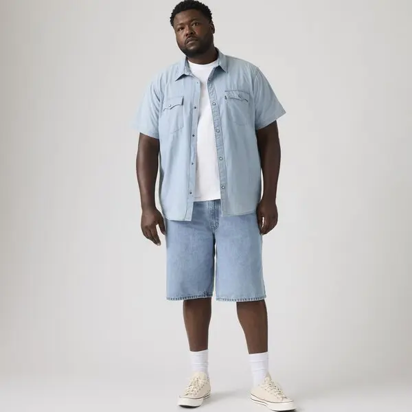 LEVI'S Loose Fit 12" Denim Shorts