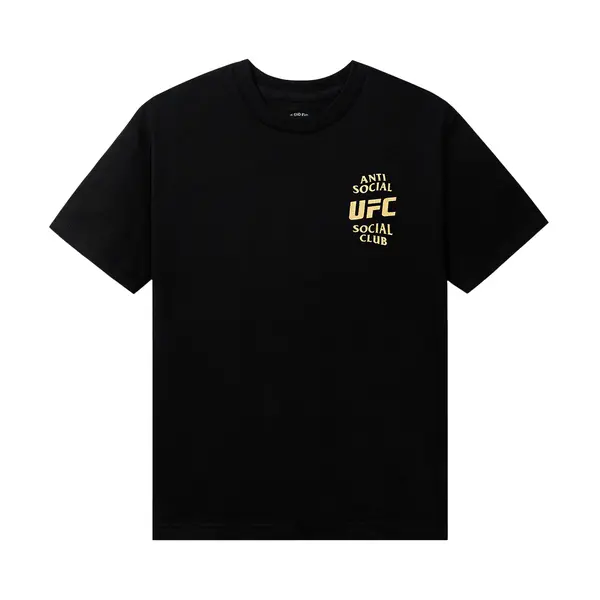 ANTI SOCIAL SOCIAL CLUB X Ufc Self Titled Tee - Black