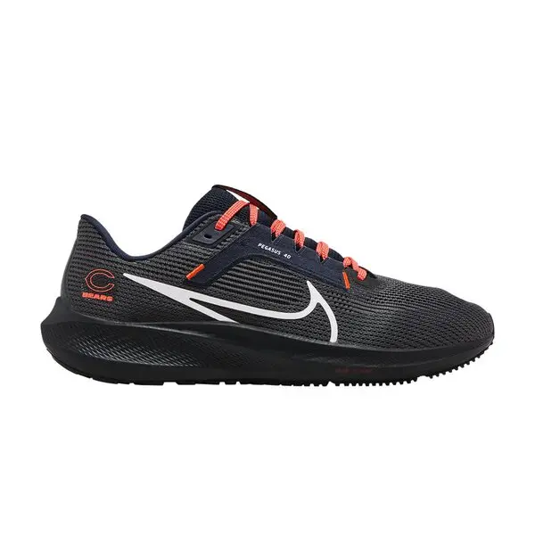 Nike Nfl X Air Zoom Pegasus 40 'chicago Bears' Sneakers - Black