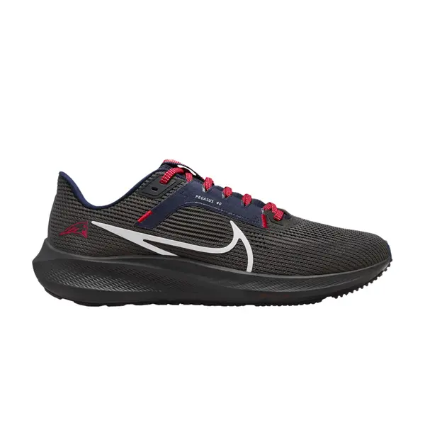 Nike Nfl X Air Zoom Pegasus 40 'new England Patriots' Sneakers - Black
