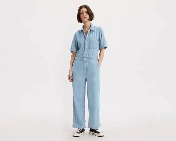 LEVI'S Short Sleeve Heritage Jumpsuit - Glad To Meet You