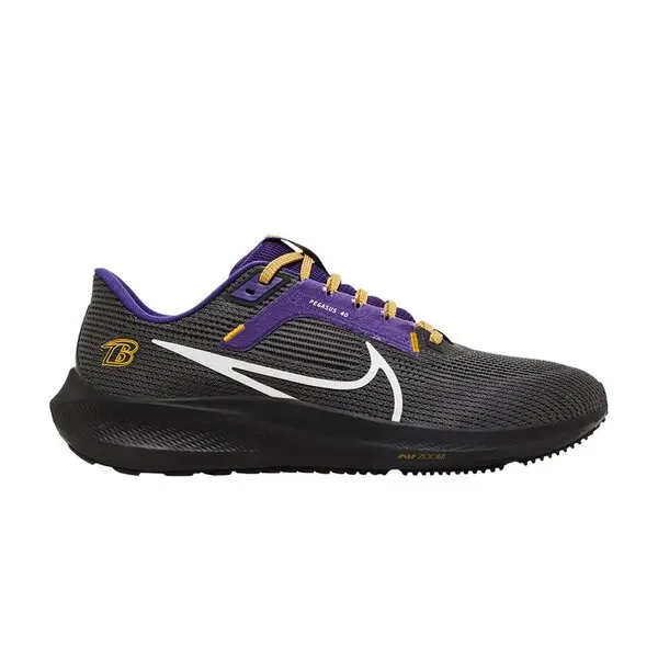 Nike Nfl X Air Zoom Pegasus 40 'baltimore Ravens - Black