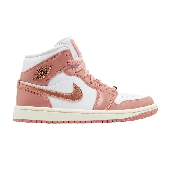 JORDAN 1 Mid Se Sneakers - Pink