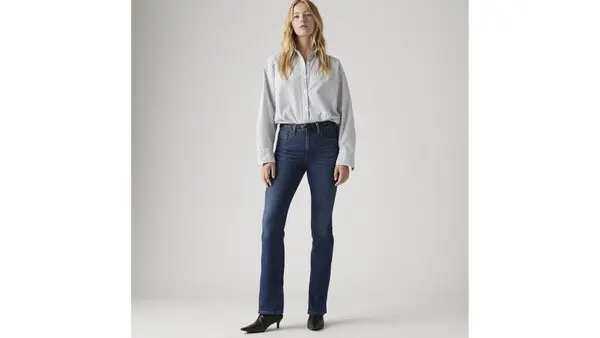 LEVI'S 725 High-rise Bootcut Jeans - Blue Wave