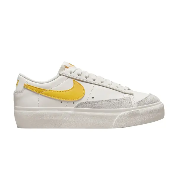 Nike Blazer Low Platform Sneakers - Cream