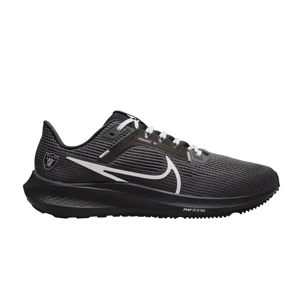 Nike Nfl X Air Zoom Pegasus 40 'las Vegas Raiders' Sneakers - Black