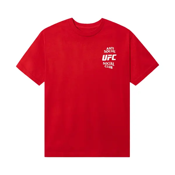 ANTI SOCIAL SOCIAL CLUB X Ufc Self Titled Tee - Red