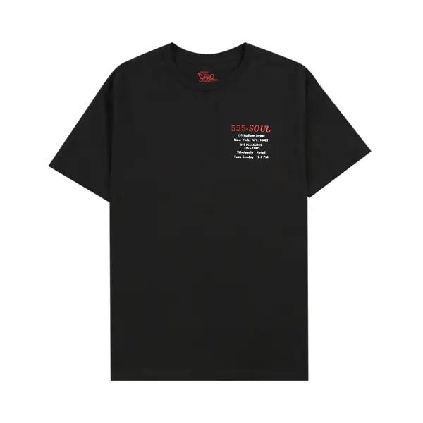 PLEASURES Biz Card T-shirt