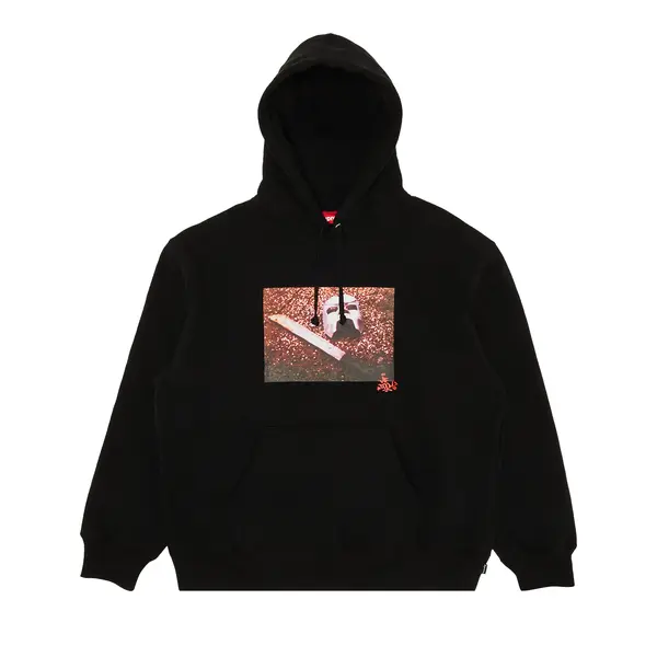 Supreme Mf Doom Hooded Sweatshirt - Black