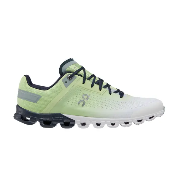 On Cloudflow Lace Up Sneakers - Green