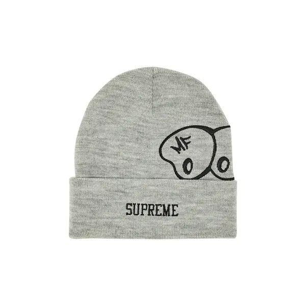 Supreme Mf Doom Beanie - Grey