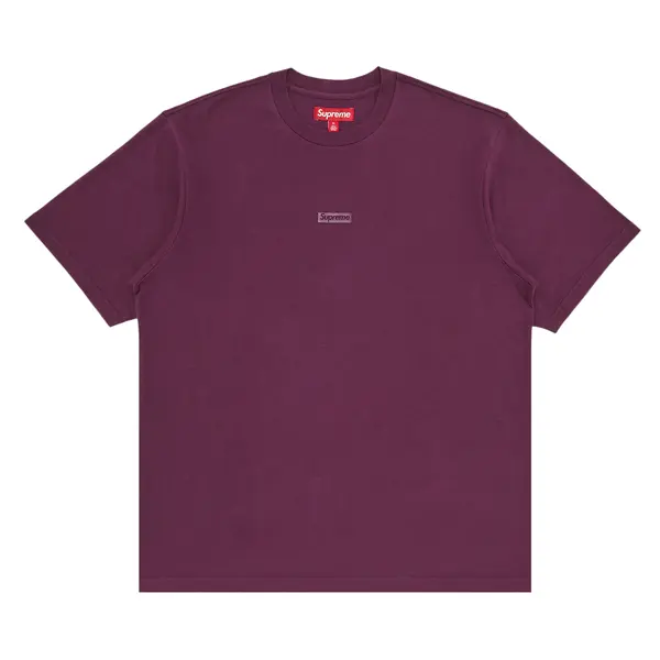 Supreme High Density Small Box Short-sleeve Top 'plum - Purple