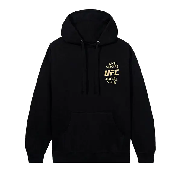 ANTI SOCIAL SOCIAL CLUB X Ufc Self Titled Hoodie - Black