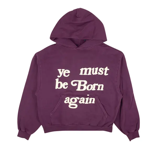 CACTUS PLANT FLEA MARKET Born Again Hooded Sweatshirt - Purple