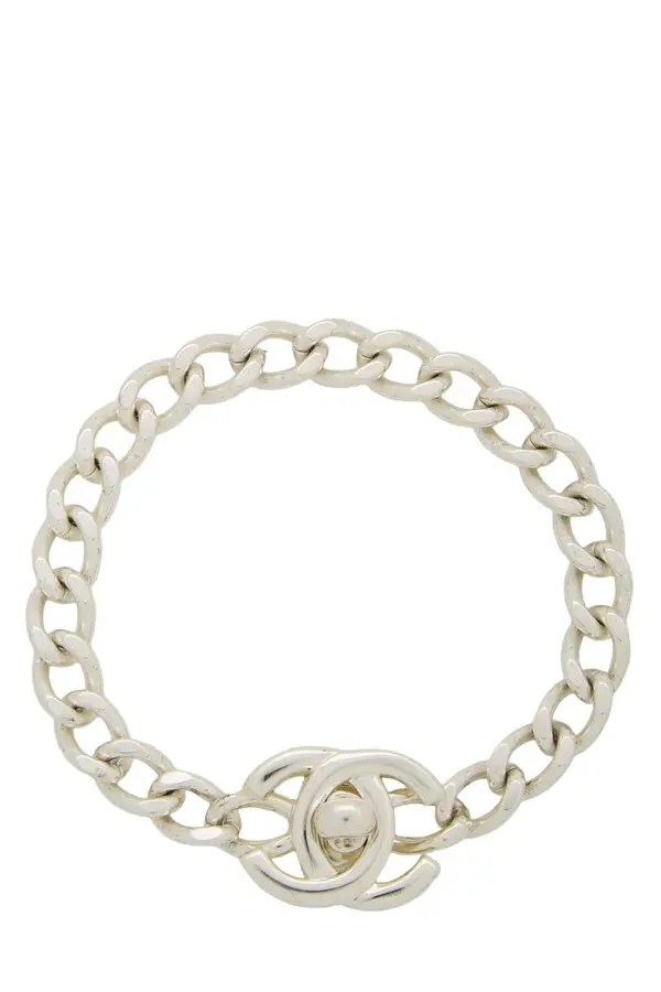 Chanel Cc Turnlock Chain Bracelet