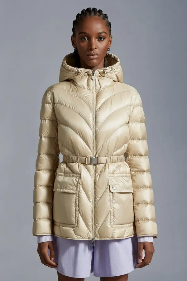 Moncler Argenno Mid-length Down Jacket