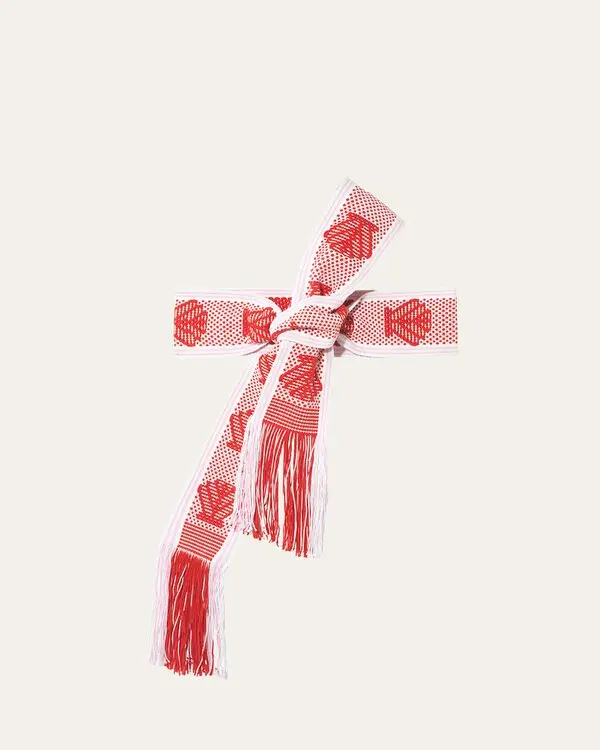 PIPPA HOLT Handwoven Belt - Pink