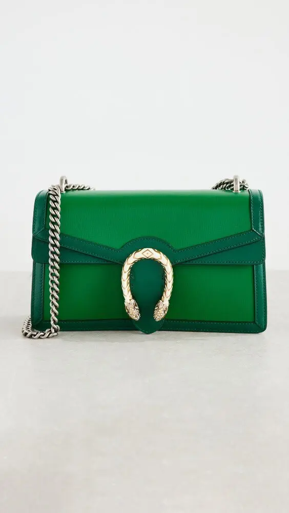 Gucci Leather Dionysus Shoulder Bag