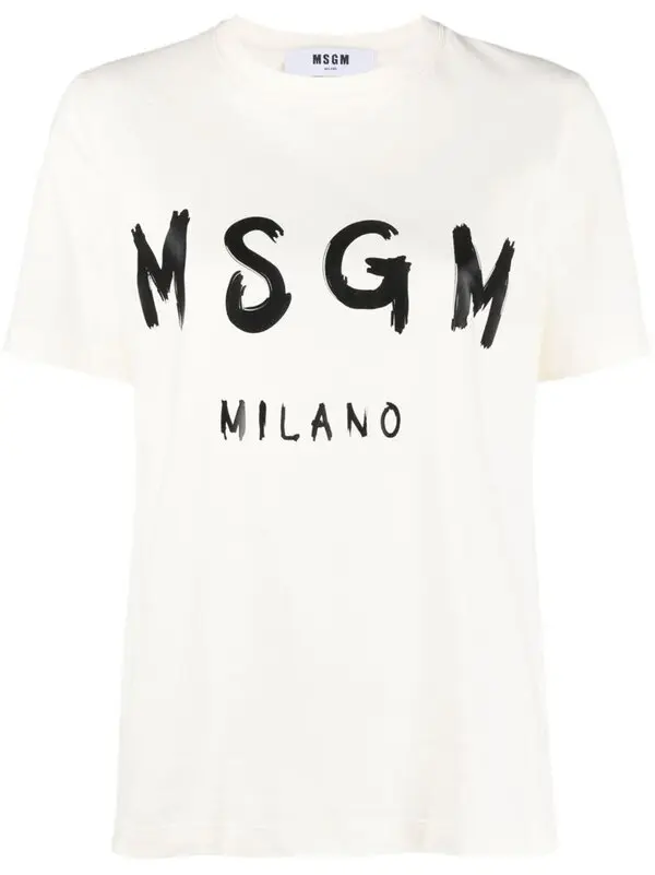 MSGM Logo T-shirt - White