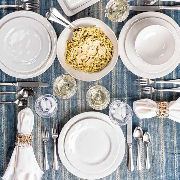 JULISKA Puro 4 Piece Dinnerware Place Setting - Whitewash