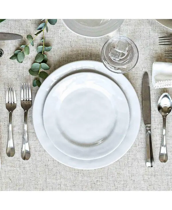 JULISKA Puro Dinner Plate - Whitewash