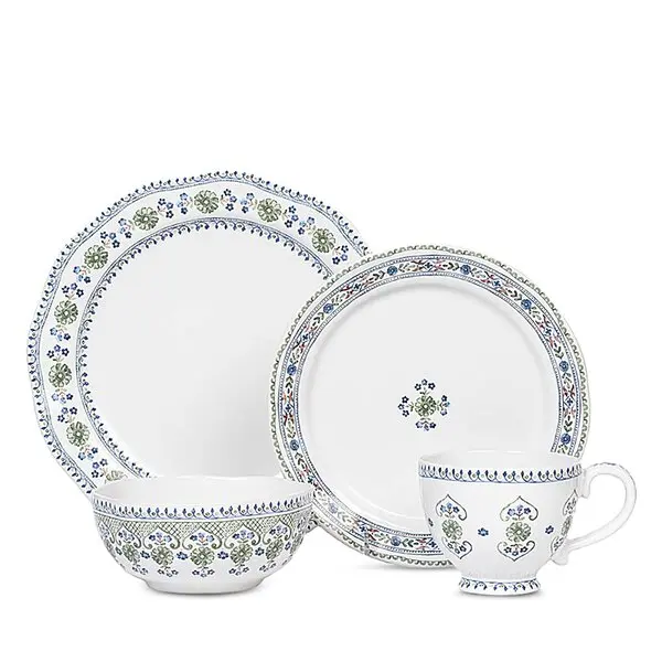 JULISKA Villa Seville 4 Piece Dinnerware Place Setting - Chambray