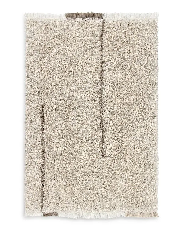 LORENA CANALS Free Your Soul Autumn Breeze Washable Area Rug, 5'7 X 7'11 - Natural/ivory