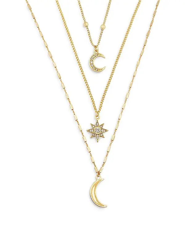 Ettika Night Sky Layered Necklace Set - Gold