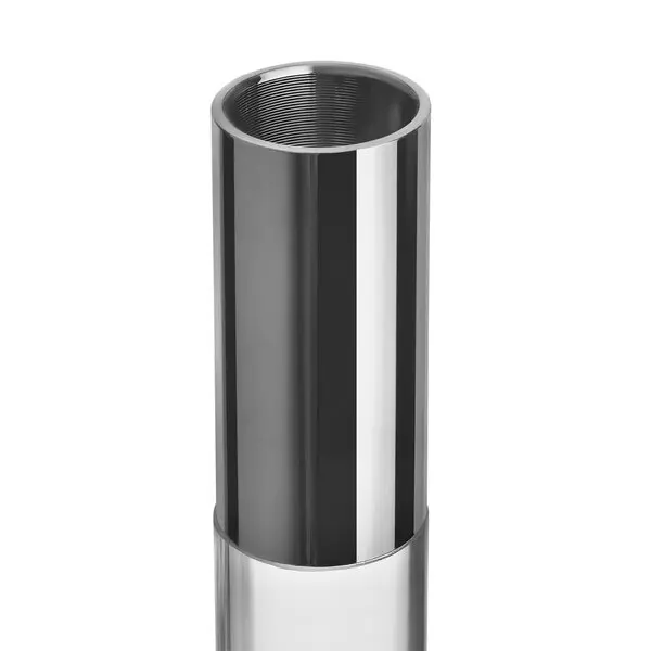ORREFORS Lumiere Candlestick Holder, Medium - Silver