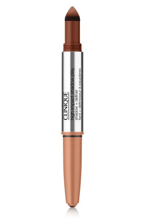 CLINIQUE High Impact Shadow Play Eyeshadow + Definer - Flame And Amber