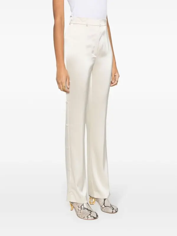 Nanushka Felina Satin Pants - Neutrals