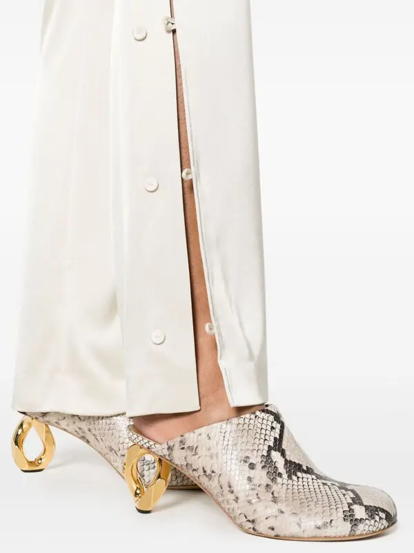 Nanushka Felina Satin Pants - Neutrals