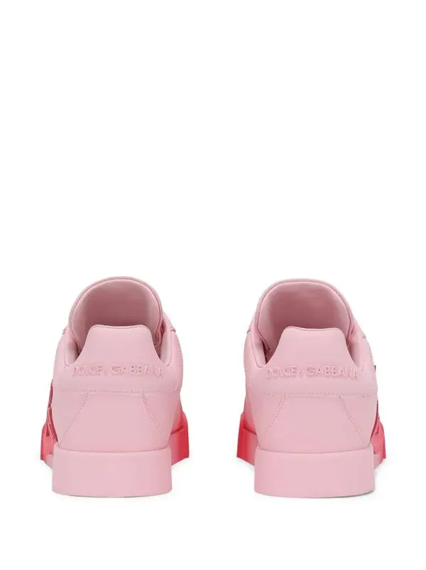 Dolce & Gabbana Portofino Gradient Leather Sneakers