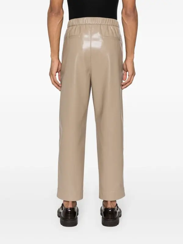 Nanushka Drawstring Straight-leg Trousers