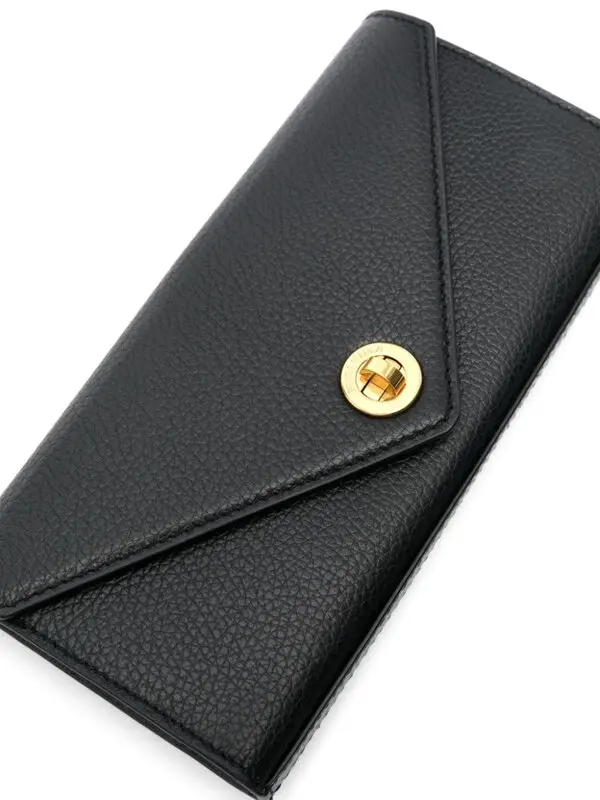 Bimba Y Lola Envelope Leather Clutch