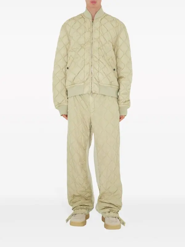 Burberry Stand Up-collar Quilted Bomber Jacket