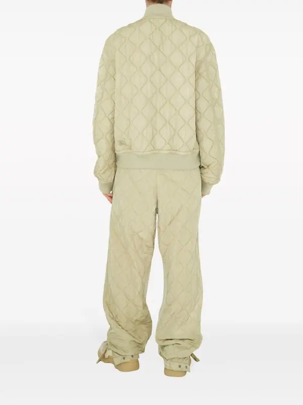 Burberry Stand Up-collar Quilted Bomber Jacket