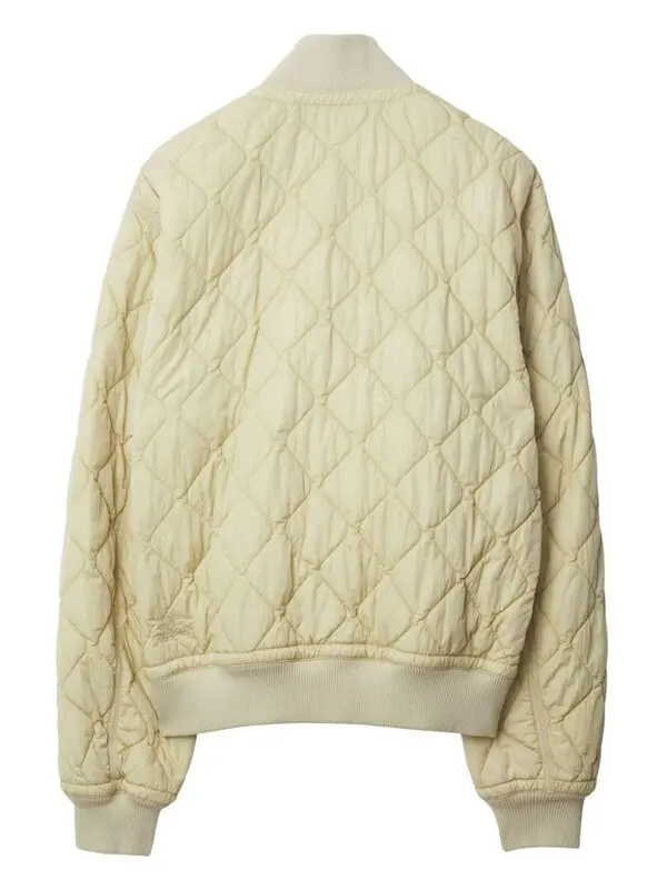 Burberry Stand Up-collar Quilted Bomber Jacket