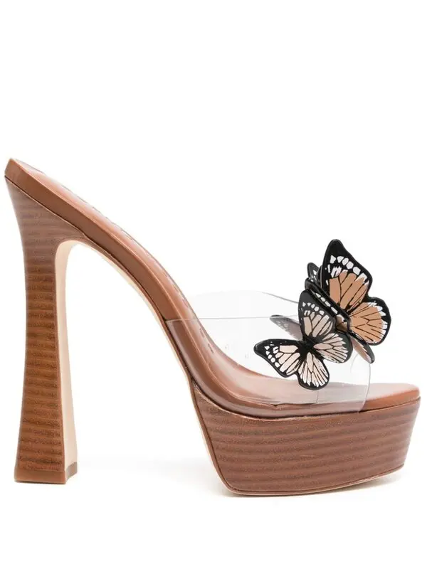 SOPHIA WEBSTER 150mm Butterfly Detail Sandals