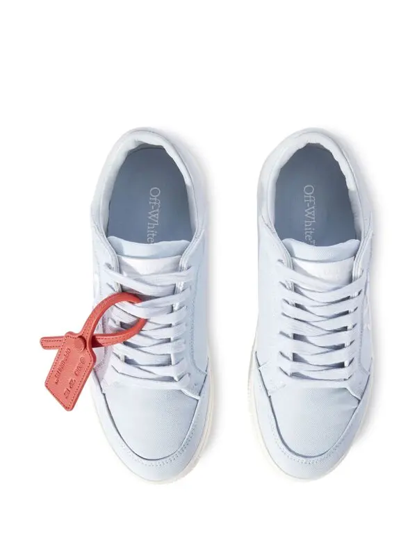 Off-White Vulcanized Canvas Sneakers