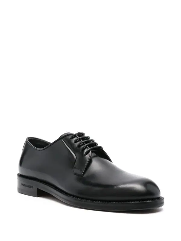 Dsquared2 Classic Calf Leather Derby Shoes