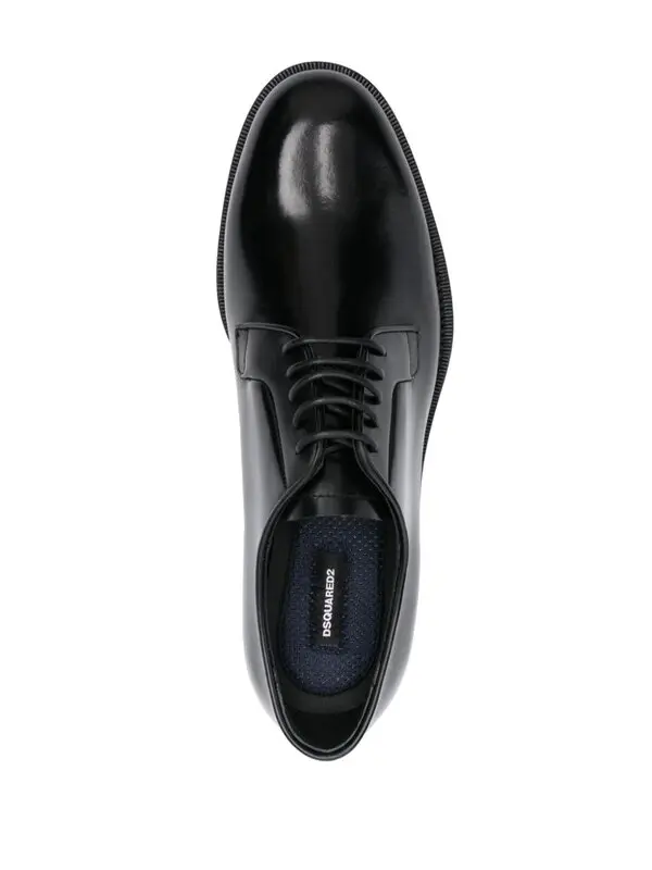 Dsquared2 Classic Calf Leather Derby Shoes