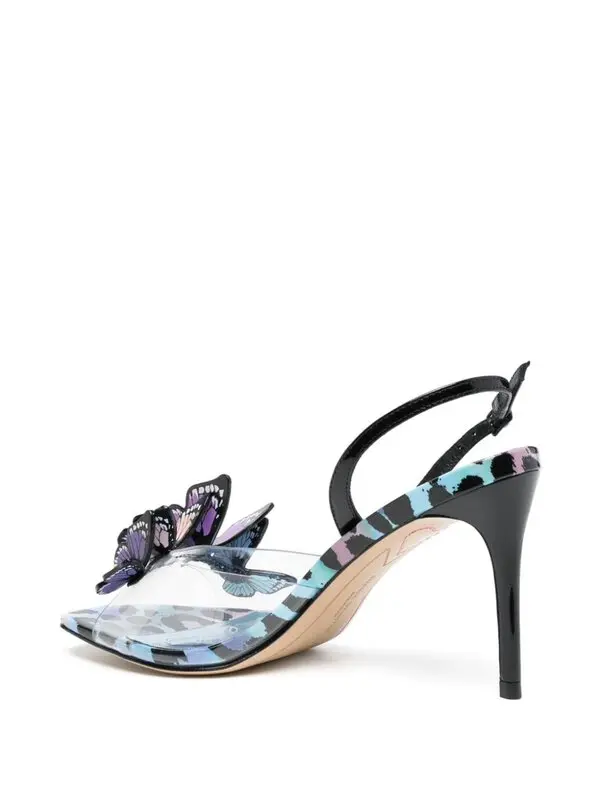 SOPHIA WEBSTER Vanessa 95mm Butterfly-detail Sandals - Multicolour