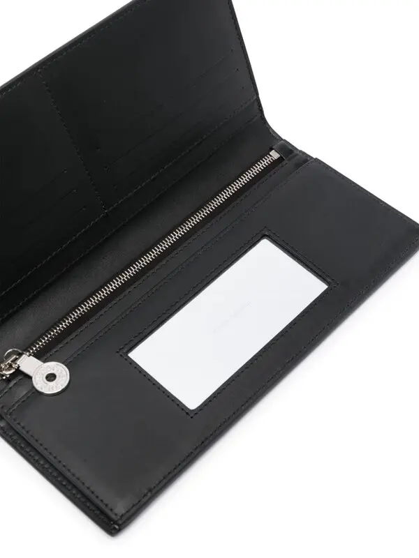 Acne Studios Logo-patch Leather Wallet - Pink
