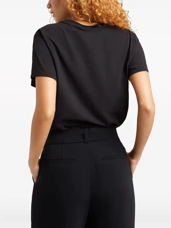 Cinq À Sept Love Letter Heart T-shirt - Black