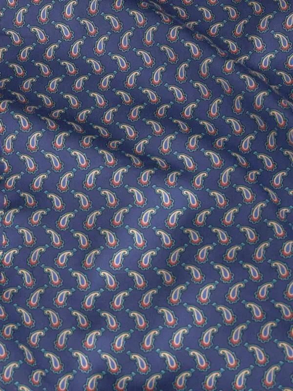 Etro Paisley-print Cotton Shirt - Blue